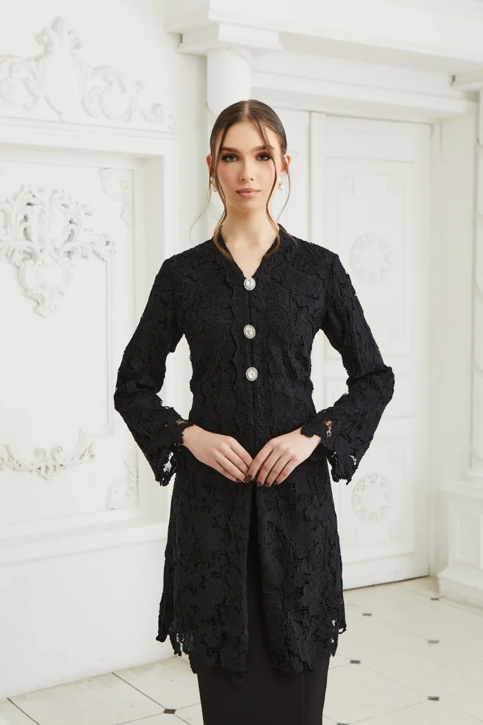 Meara Kebaya (Black) – Talea
